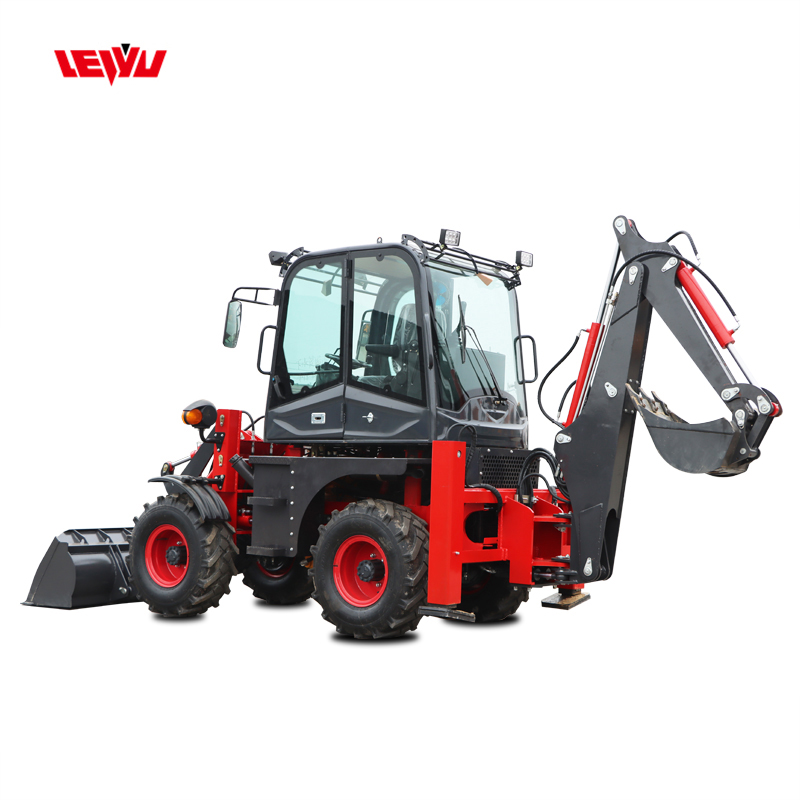 Backhoe Loader with Powerful Engine factory_manufacturer_supplier - LEIYU