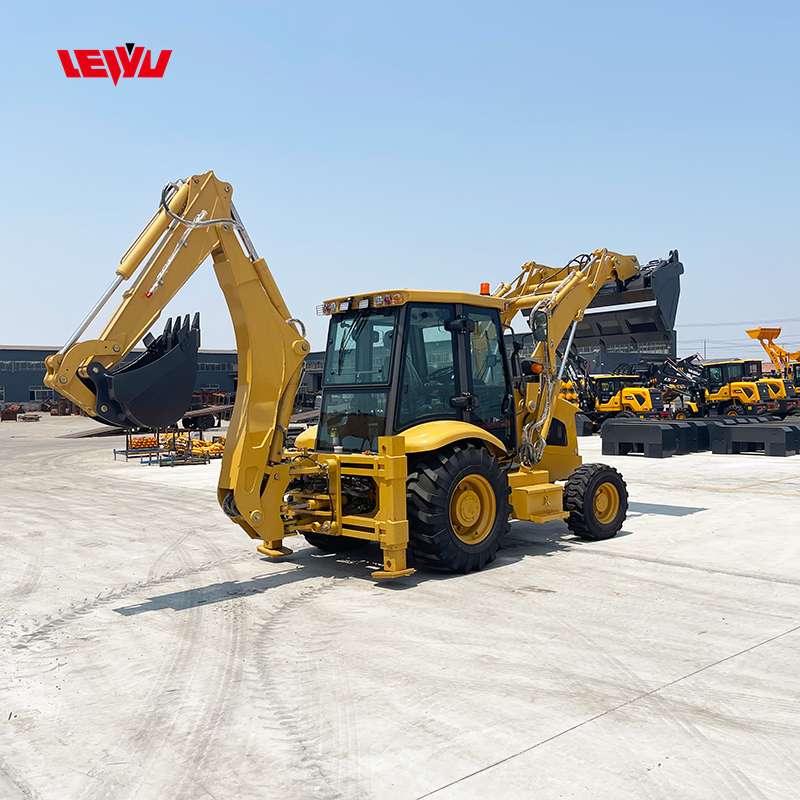Backhoe Loader with High Performance Engine