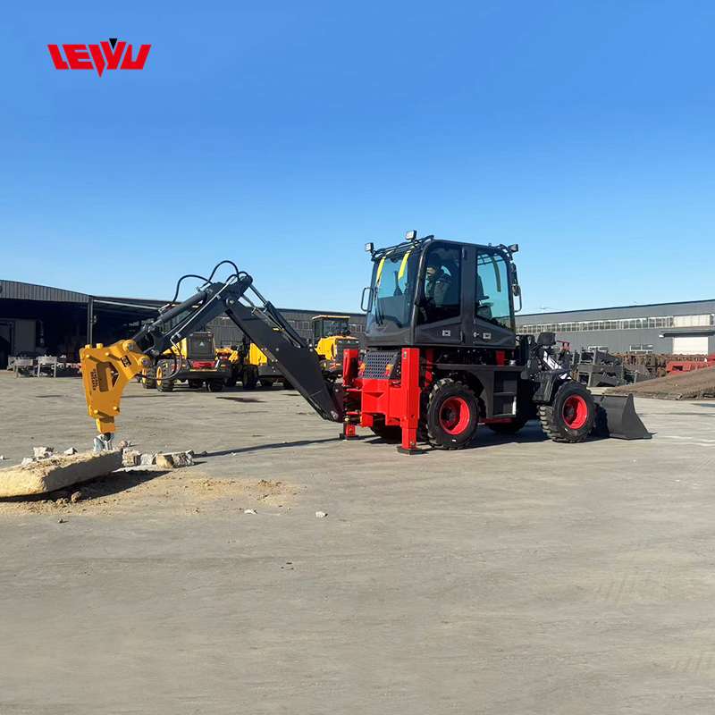 Compact Hydraulic Backhoe Loader factory_manufacturer_supplier - LEIYU