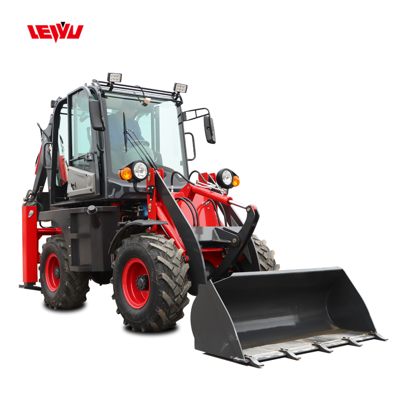 Backhoe Loader with Powerful Engine factory_manufacturer_supplier - LEIYU